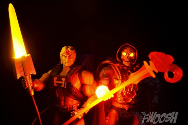 Laser Power He-Man vs. Laser Light Skeletor 2015